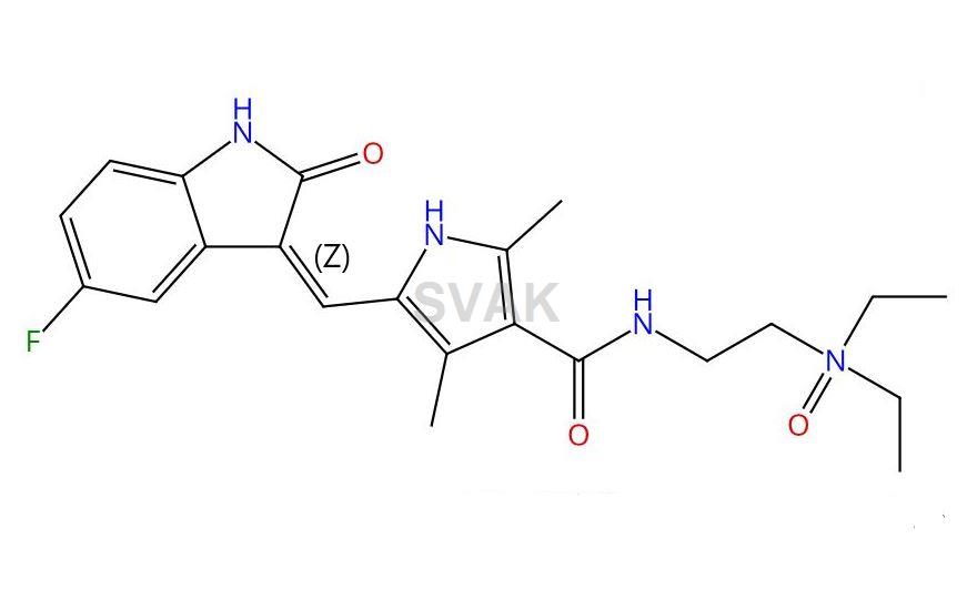 ::Sunitinib-N-Oxide | CAS No: 356068-99-0 | SVAK Life Sciences::