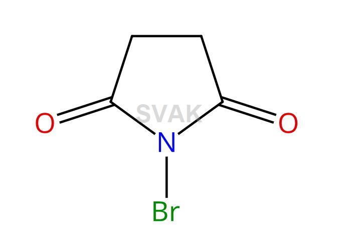 :: N-Bromo succinimide| CAS No: 0128-08-05 | SVAK Life Sciences::