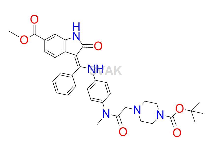 N-Nitroso-N-Desmethyl Nintedanib (N-2) | SVAK Lifesciences